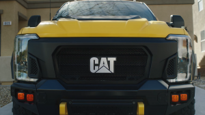 Caterpillar Finally Made A Diesel Pickup Truck, And It's A Weird ...