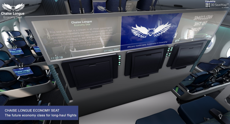 A Man Wants To Solve The Problem Of Tiny Airplane Seats By Stacking ...