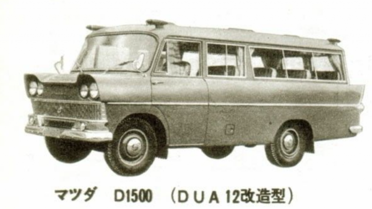 One Of The Rarest Rotary-Powered Mazdas In The World Is This Transit ...