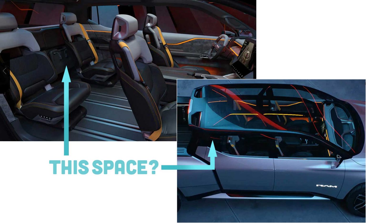 Our Daydreaming Designer Imagines A Rivian With A Ram Revolution-Style ...