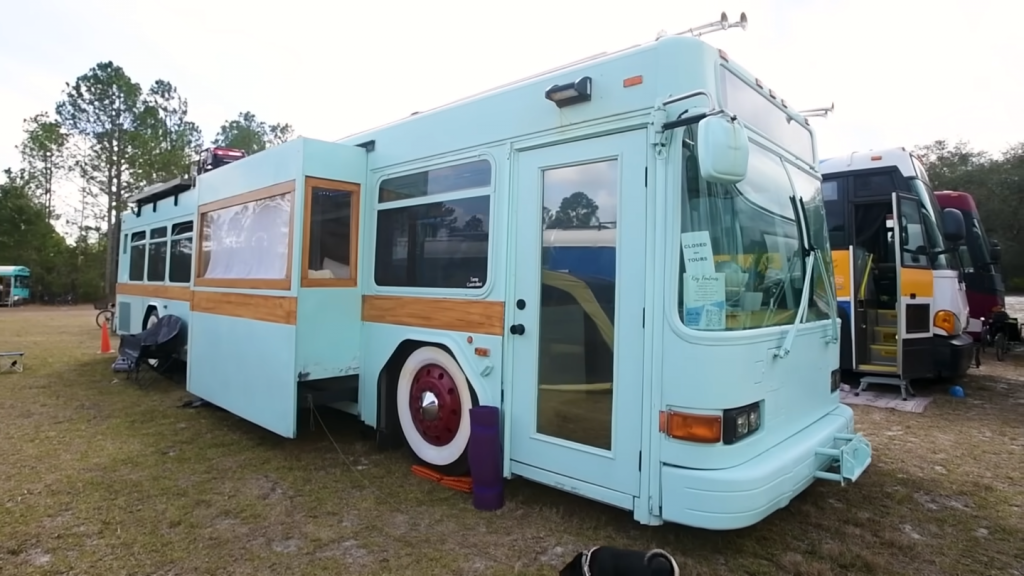 How A Couple Turned A Gillig Transit Bus Into A Better Camper Than Most ...