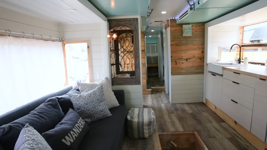 How A Couple Turned A Gillig Transit Bus Into A Better Camper Than Most ...