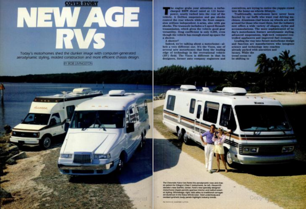 This Rare Fiberglass Motorhome Looked Like A Lincoln And Cost $200,000 ...