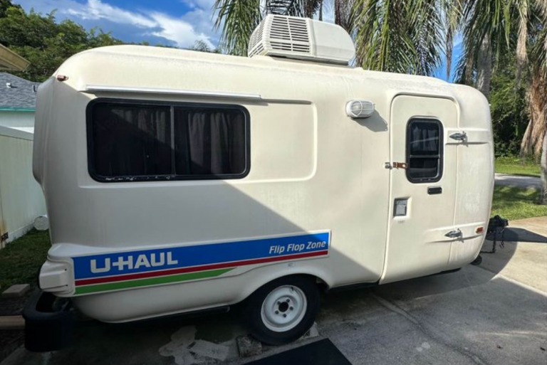 U-Haul Used To Build Fiberglass Campers And The 'Holy Grail' Is Up For ...