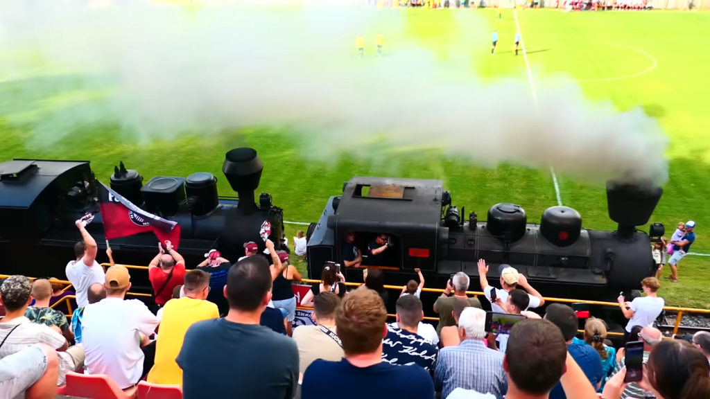 There's A Place In The World Where You Can Watch A Steam Train Roll ...