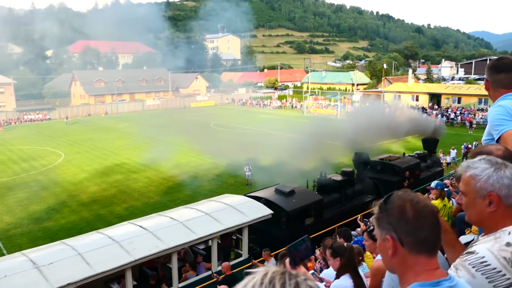 There's A Place In The World Where You Can Watch A Steam Train Roll ...