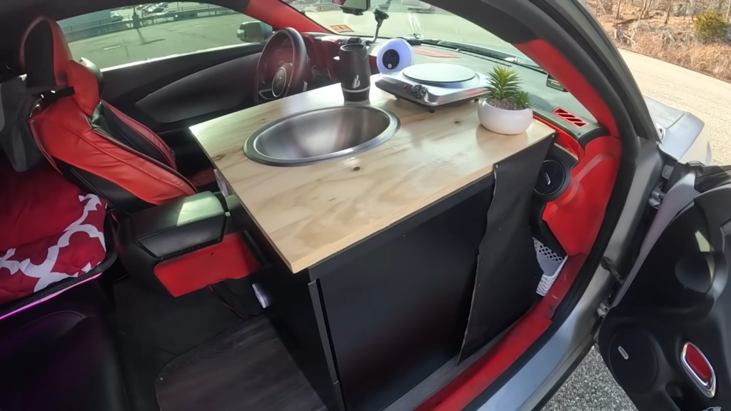 Someone Turned This Chevy Camaro Into A Fast Camper That's Surprisingly ...
