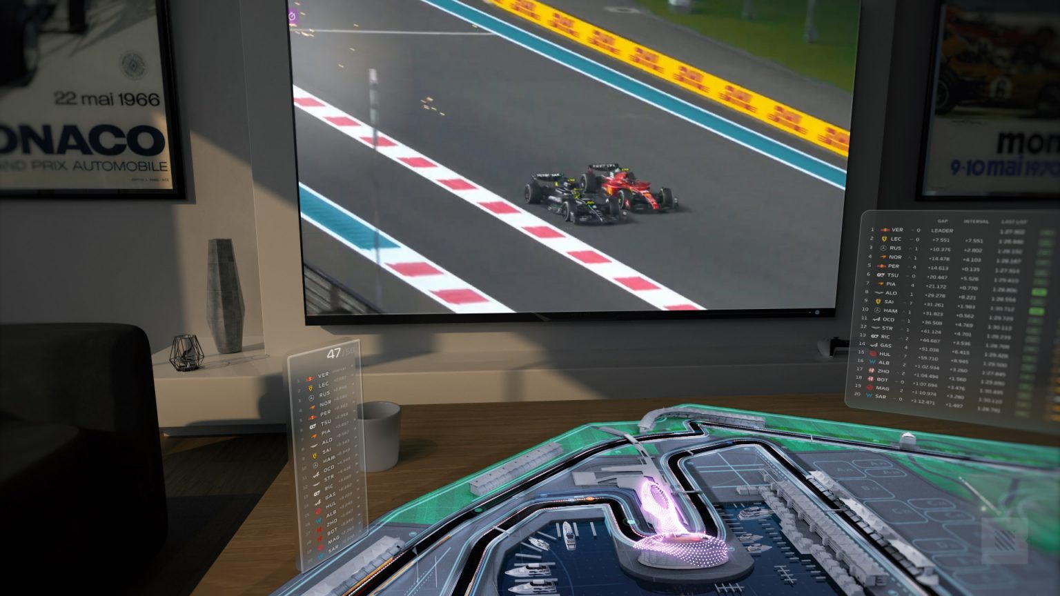 Watching F1 On Your Coffee Table Could Be Amazing - The Autopian
