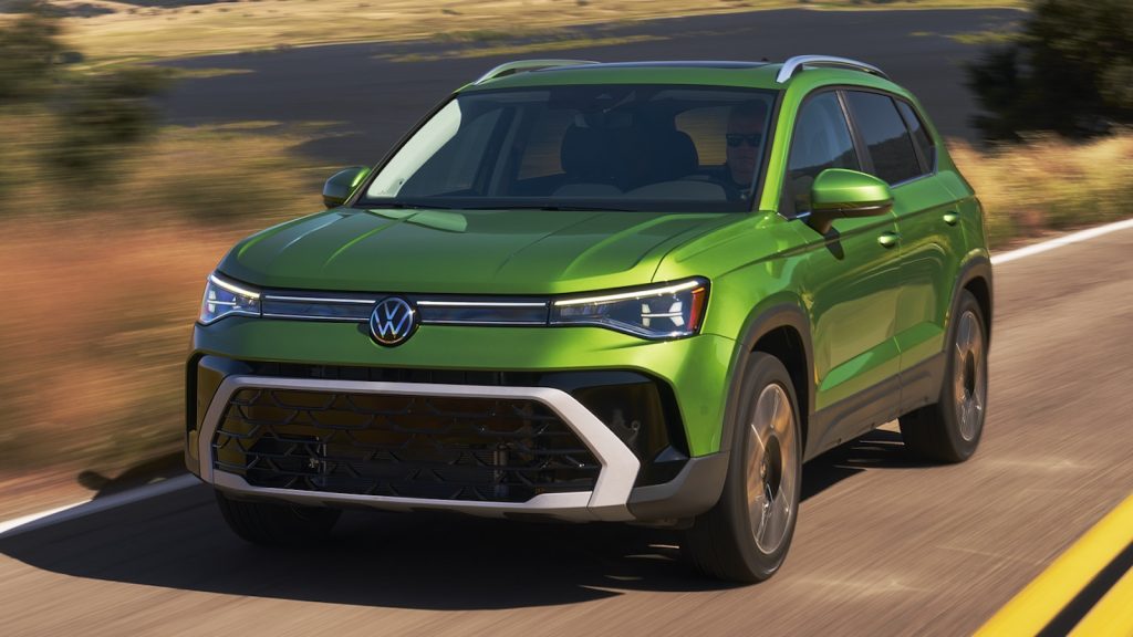 The 2025 Volkswagen Taos Gets A Fantastic New Green And An Extra 16 ...