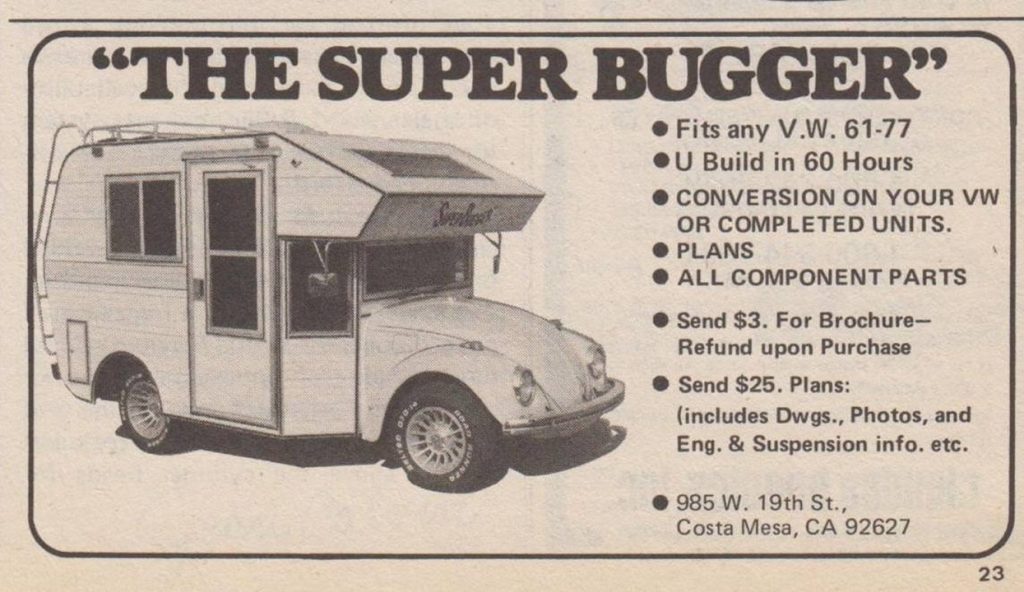 The Rare Volkswagen Beetle Super Bugger Is The Slowest, Cutest Way To ...