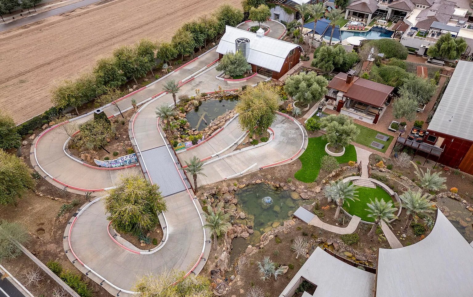 Get Unlimited Seat Time At This $20 Million Home With Its Own Go-Kart ...