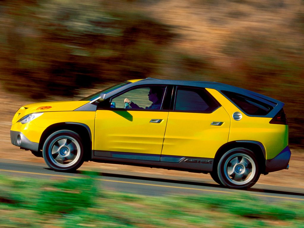 GM Sent Us Never-Before-Seen Sketches Of The Pontiac Aztek From Before ...