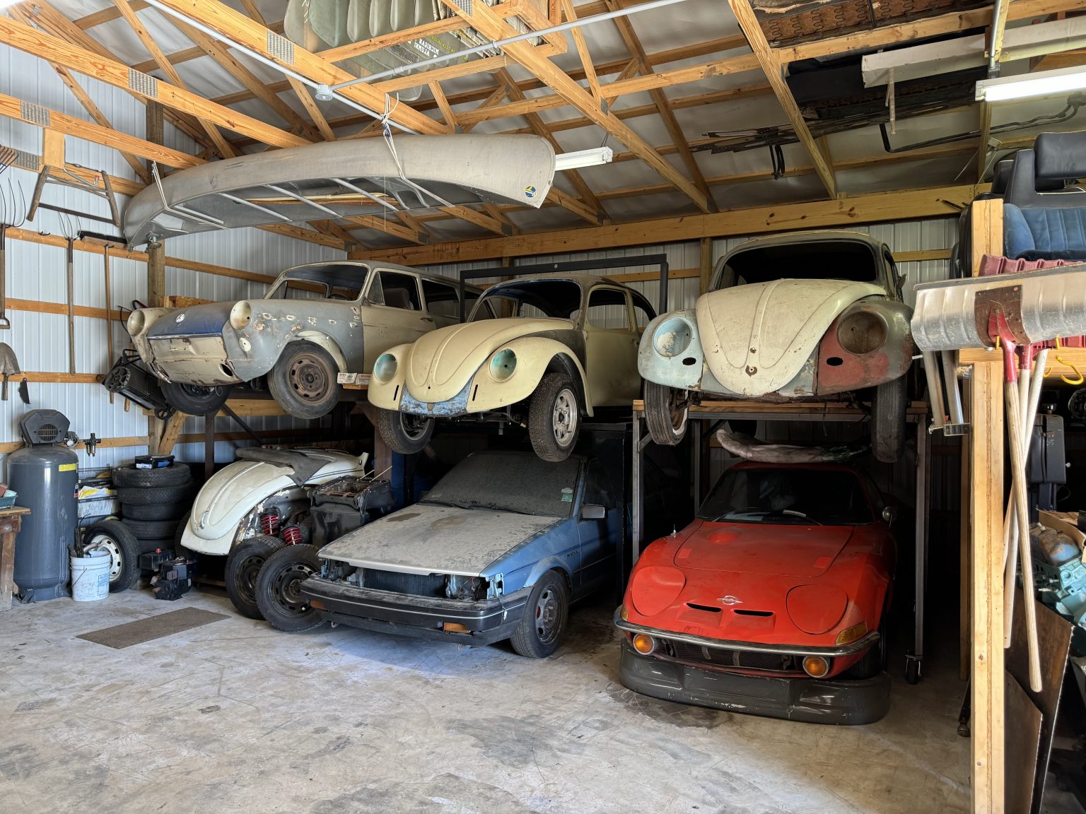A '29 Chevy, 3 Beetles, A Couple Renaults, Some Porsches, A JDM Nova ...