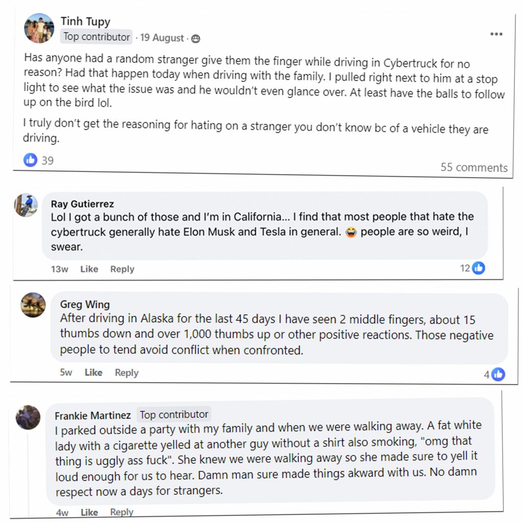 Cyberbullying: Tesla Cybertruck Owners Are Sick Of Getting The Middle ...