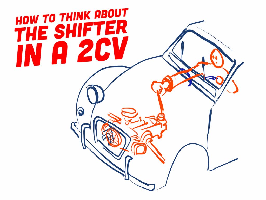 Let's Talk About The Shifter In The Citroën 2CV: Cold Start - The Autopian