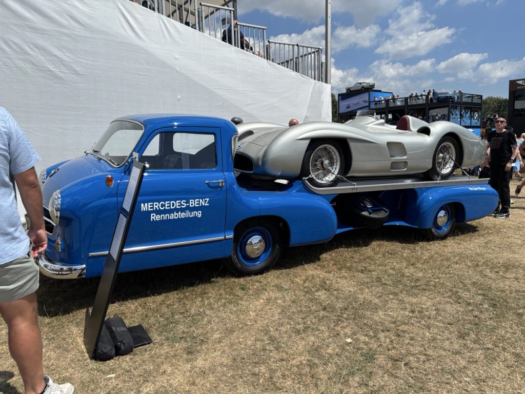 The Famous Mercedes-Benz Blue Wonder Racecar Carrier Is Even Weirder Up ...