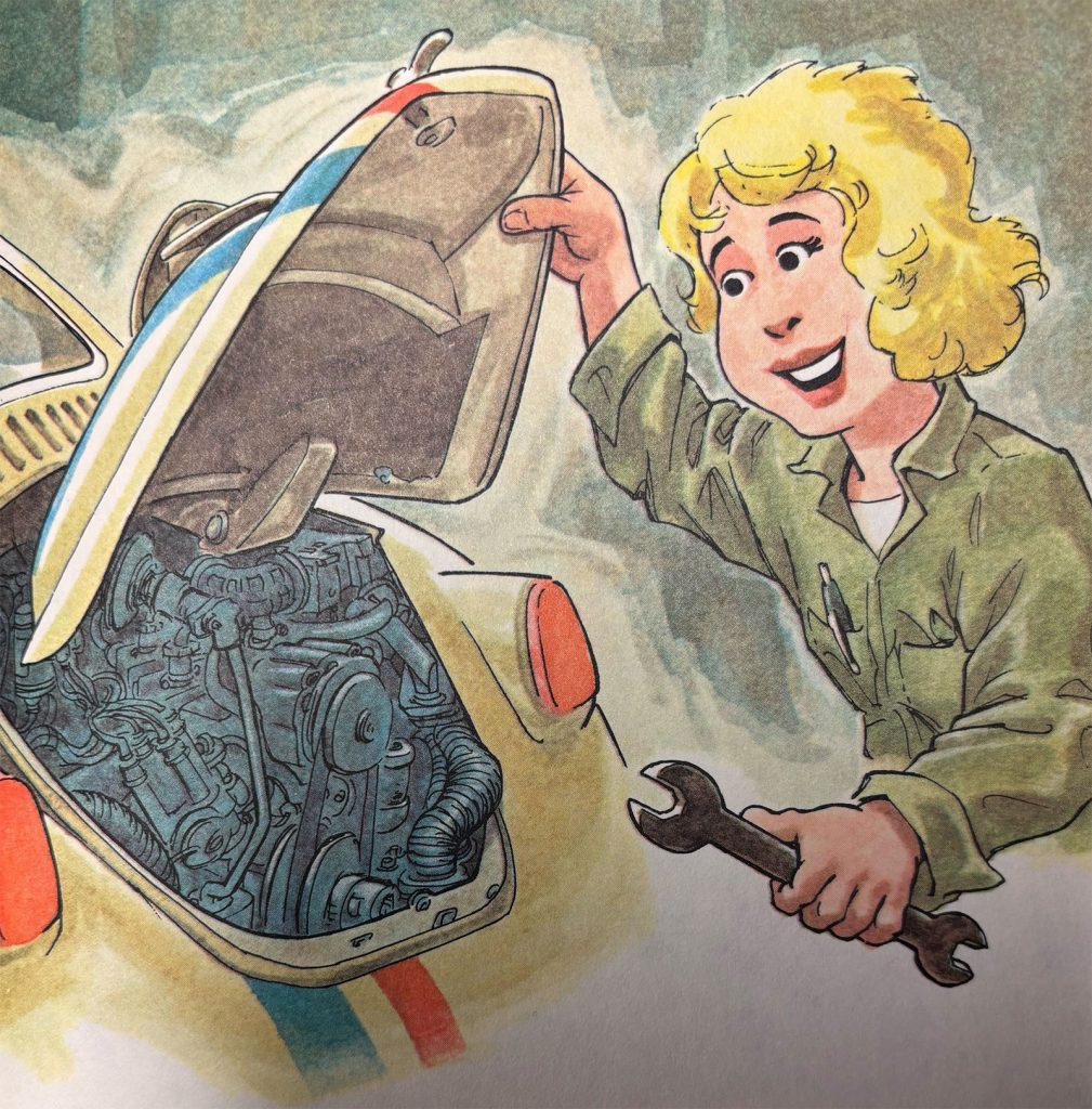 How Accurate Is The Engine Drawing In This 1979 'The Love Bug' Kids ...