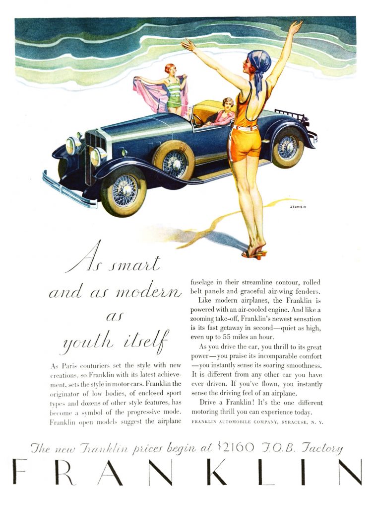 The Man Behind Mr.Peanut Seems To Have Also Done Beautiful Car Ad ...