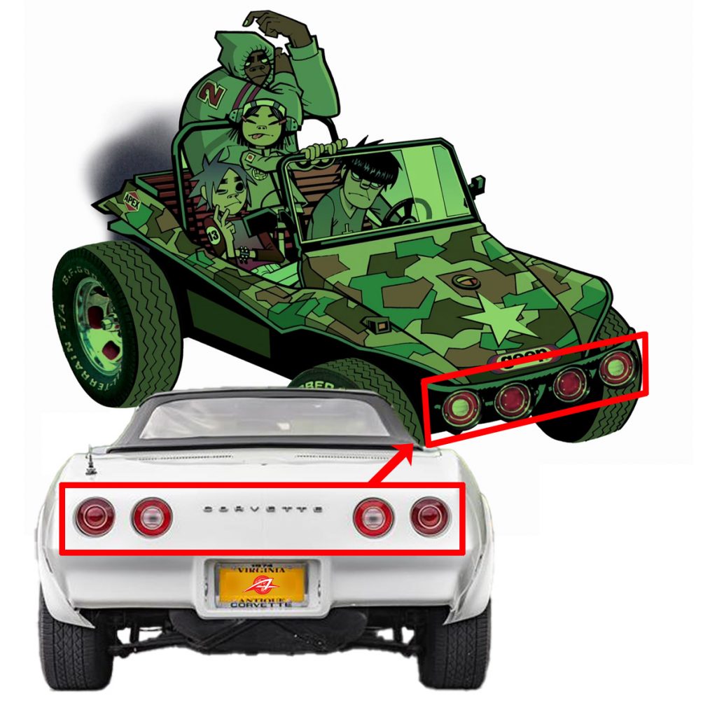 Let's Talk About The Weird Corvette-Related Detail On The Gorillaz ...