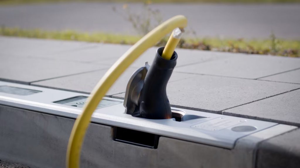 Putting EV Chargers In The Curb Just Seems Obvious Now - The Autopian