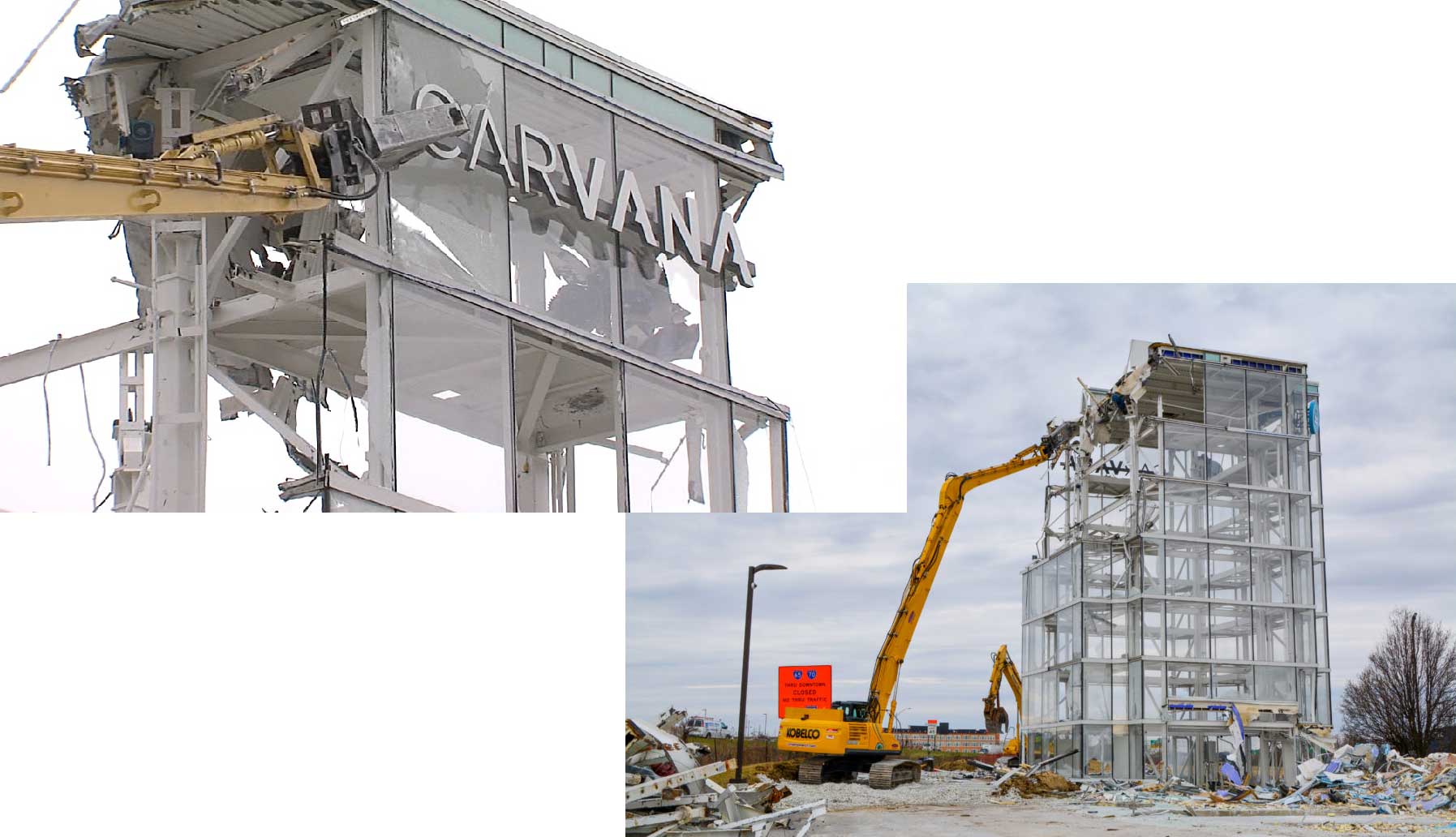 How To Repurpose Carvana Vending Machine Towers To Build An Automotive ...