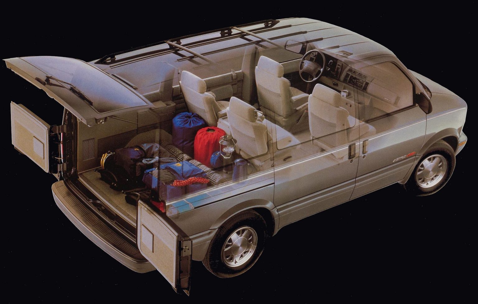 The Chevy Astro Van Had What May Be The Stupidest Rear-Door Setup In ...