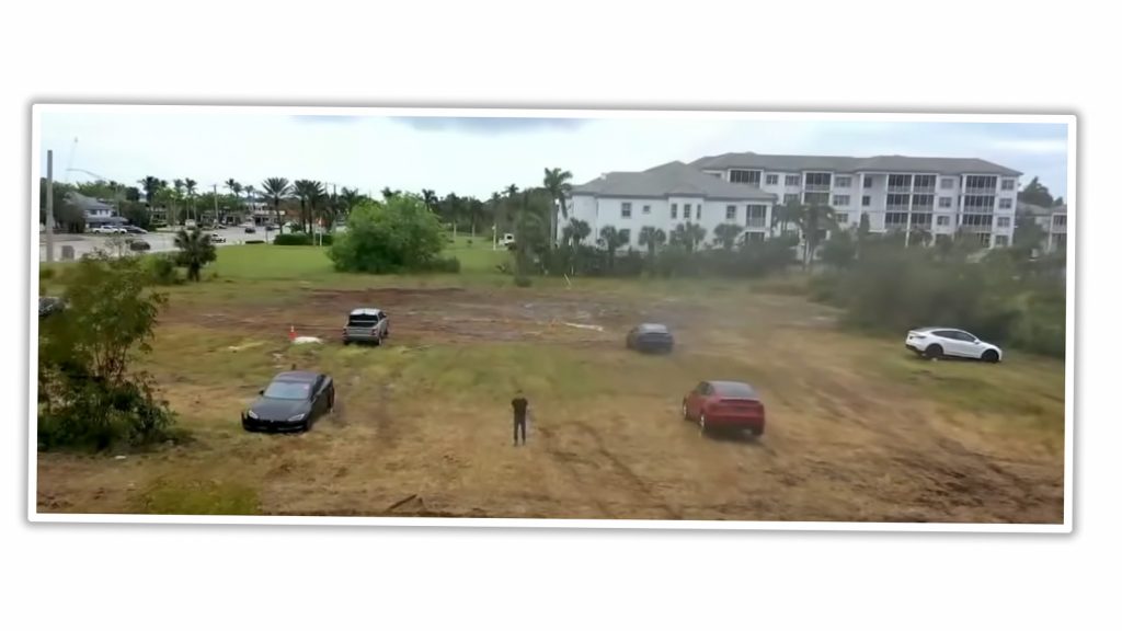 Watch As People Desperately Try To Prevent Electric Cars Damaged By ...