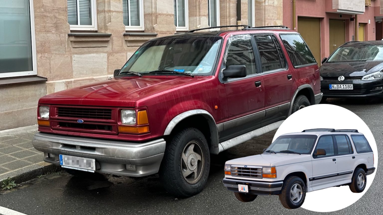 David Found A European-Spec Ford Explorer And It's Both Familiar And ...
