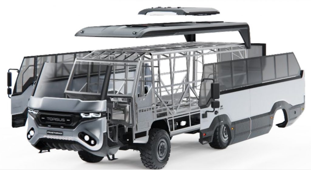 This Ridiculous Diesel 4x4 Bus Has Differential Locks And Takes On ...