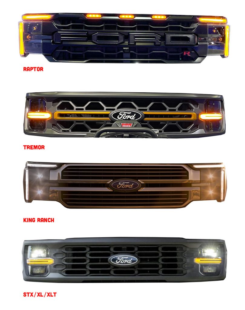 Which Of The New 2024 Ford Faces Do You Like Best? - The Autopian