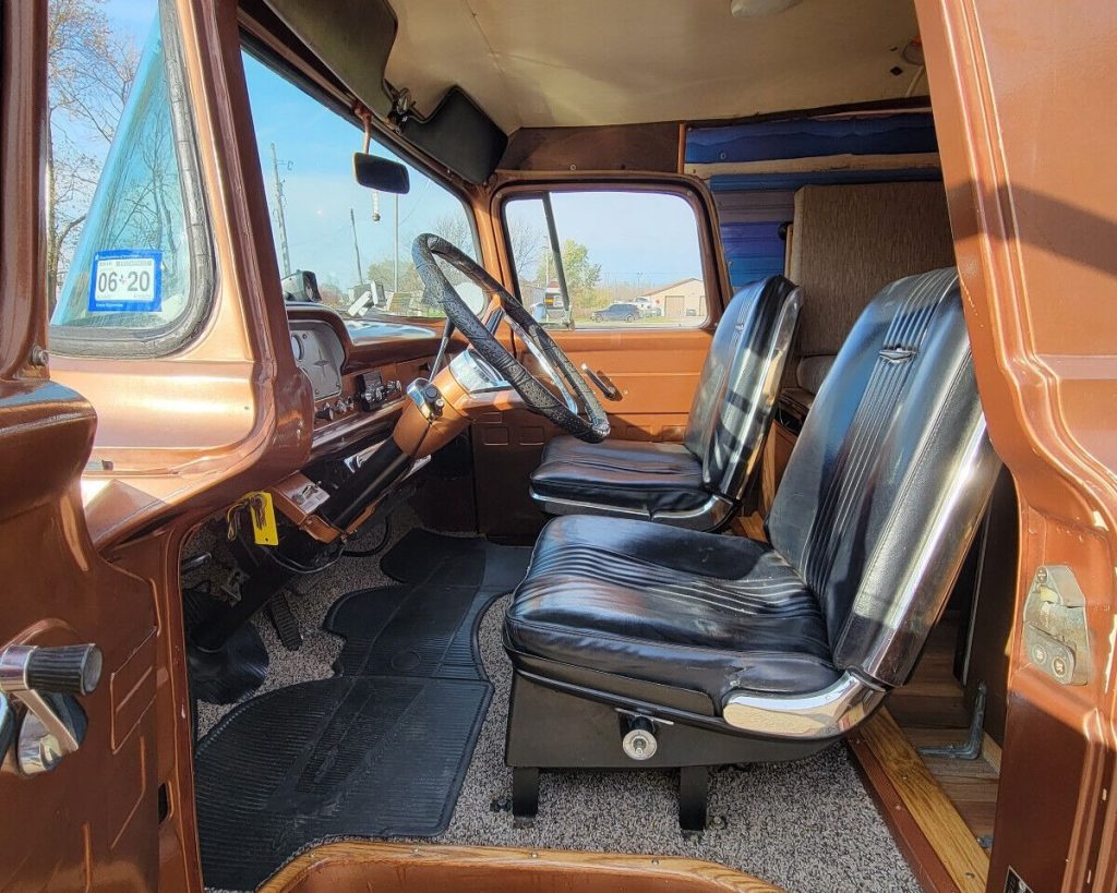 An Engineer Converted This 1957 Ford F-100 Panel Truck Into A Camper ...