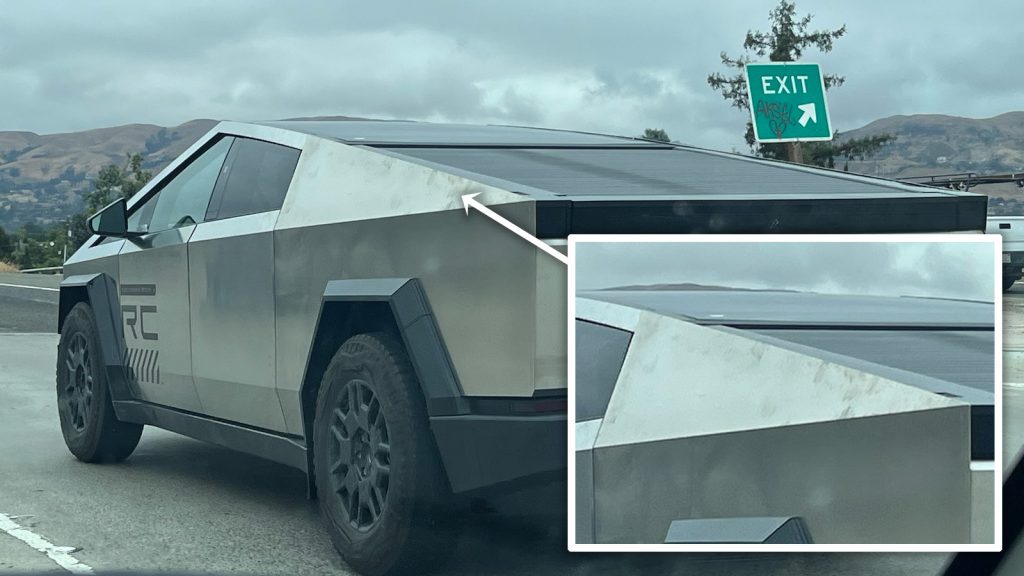 This Release Candidate Tesla Cybertruck Appears Covered In Fingerprints ...