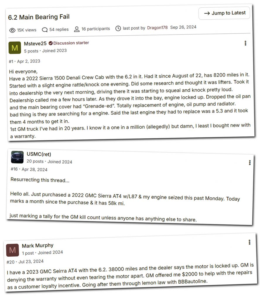 GM's 6.2-Liter V8 Is Seizing Up At Highway Speeds And Leaving Owners Stranded - The Autopian