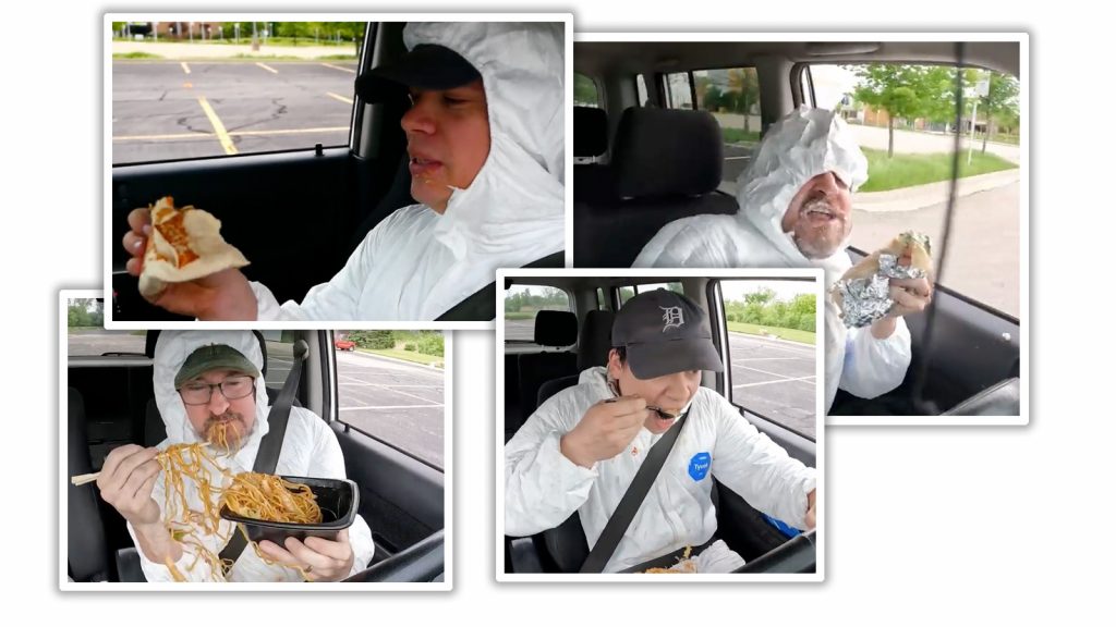 Watch Us Ruin A Car To Determine The Safest Foods To Eat While Driving ...