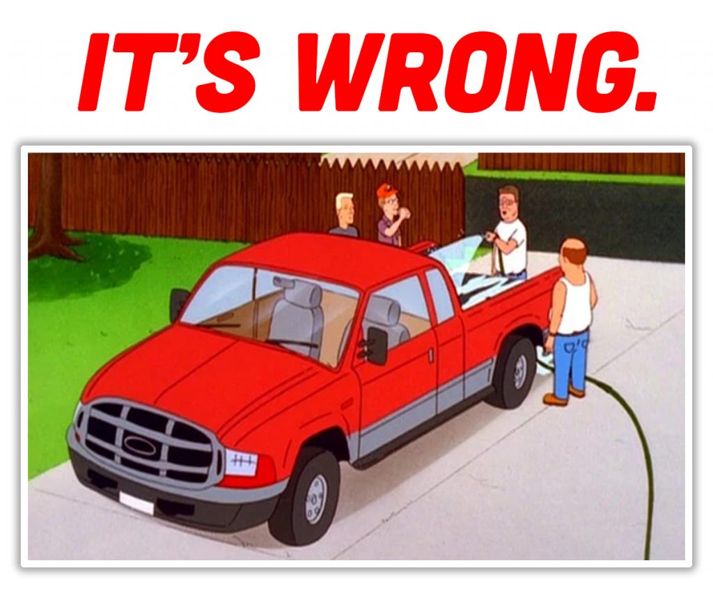 Hank Hill Driving A Ford Ranger Instead Of An F-150 Was Always The ...