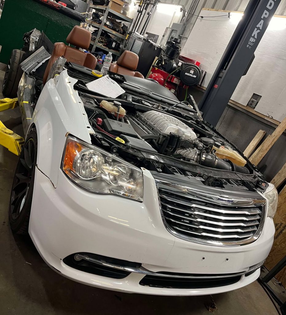 Someone Is Finally Creating The Hellcat Minivan Dodge Didn't Have The ...