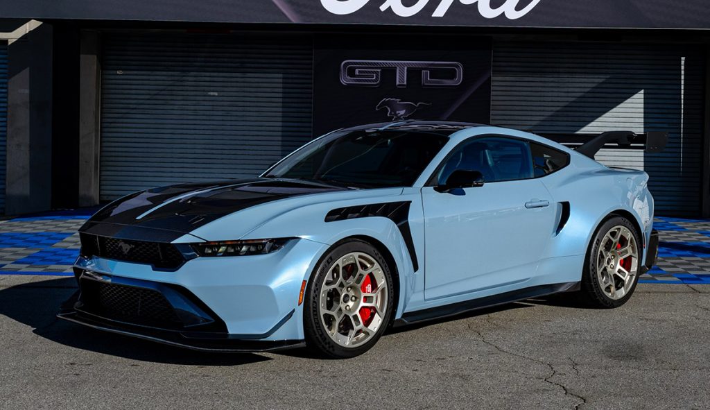 Ford Has A Special New Color For The Mustang GTD Inspired By The Worst ...