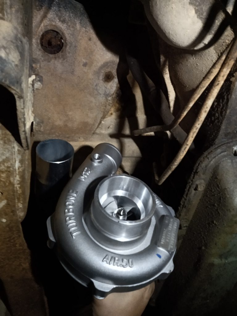 How I Twin-Turbocharged My Econoline Van's Tractor Engine Using Cheap ...