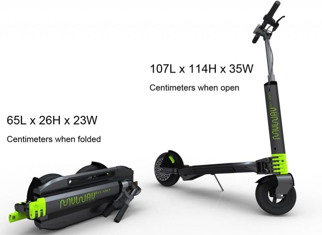 This Laptop-Sized Folding E-Scooter Is Almost Small Enough To Fit ...
