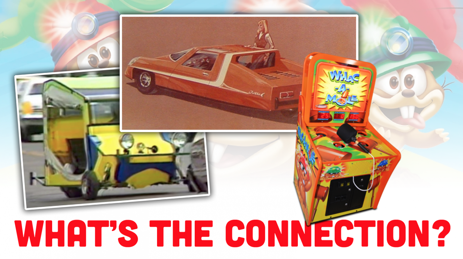 How This Tiny Car Led To The Creation Of The Famous Whac-A-Mole Arcade ...