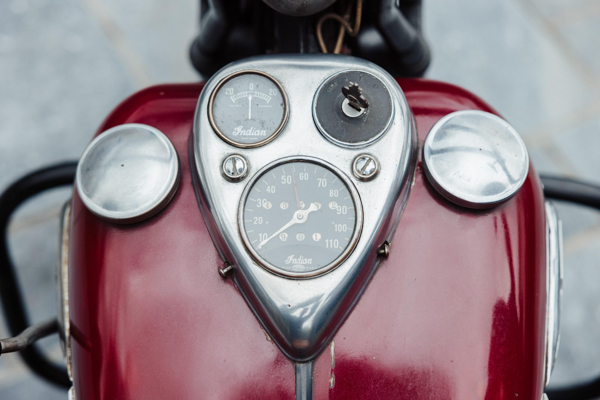 This 1940s Four-Cylinder Indian Motorcycle Was Such A Beast It Became ...