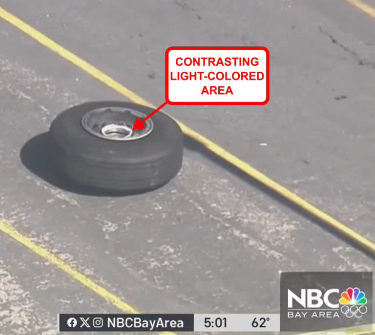 Wheel Falls Off United Boeing 777, Damages Multiple Cars - The Autopian