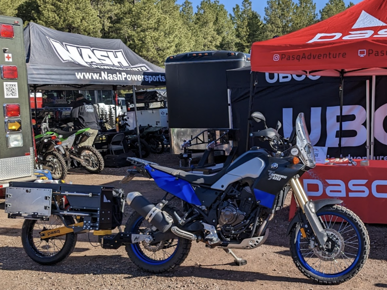 A Man Created A Single-Wheel Overlanding Trailer For Motorcycles And It ...