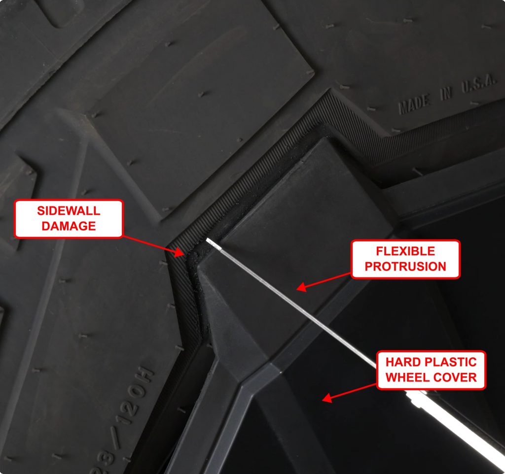 Tesla Cybertruck Wheel Covers Are Chewing Up Tires - The Autopian
