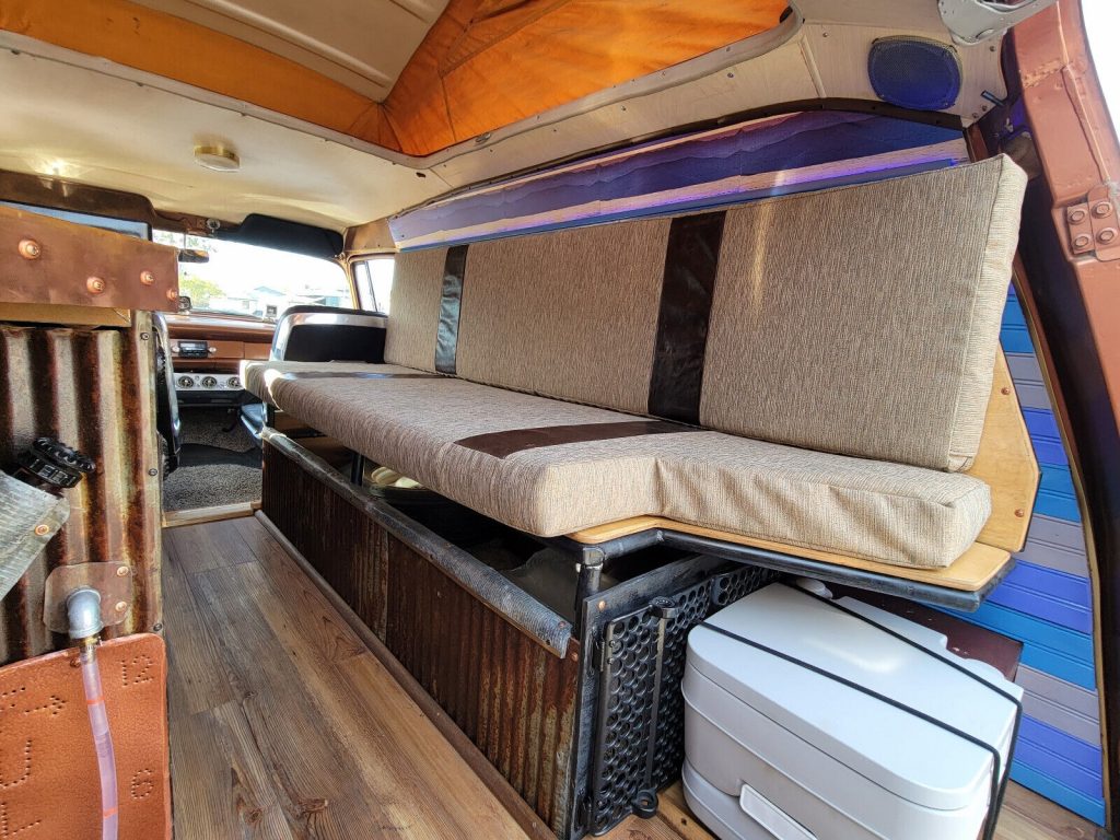 An Engineer Converted This 1957 Ford F-100 Panel Truck Into A Camper ...