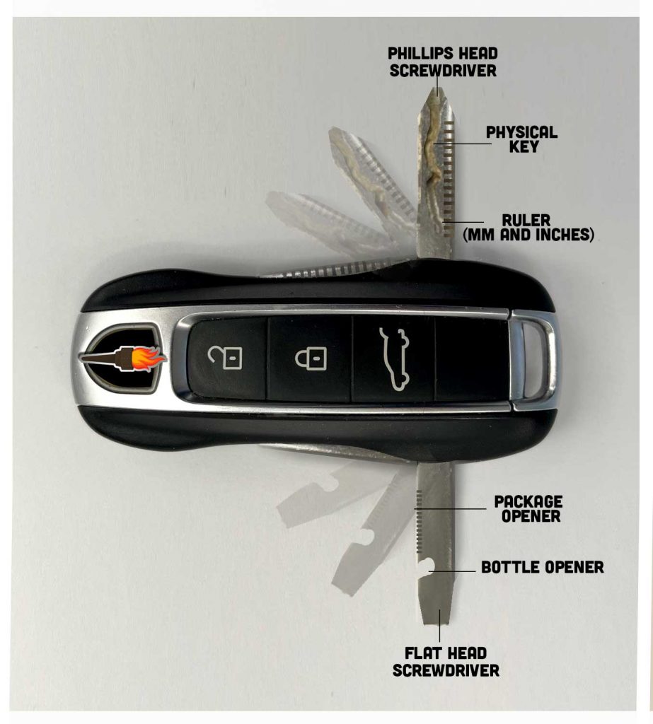 The 1970s Ford Pinto Had An Amazing 'Tool Kit' Key Could Loosen Screws ...