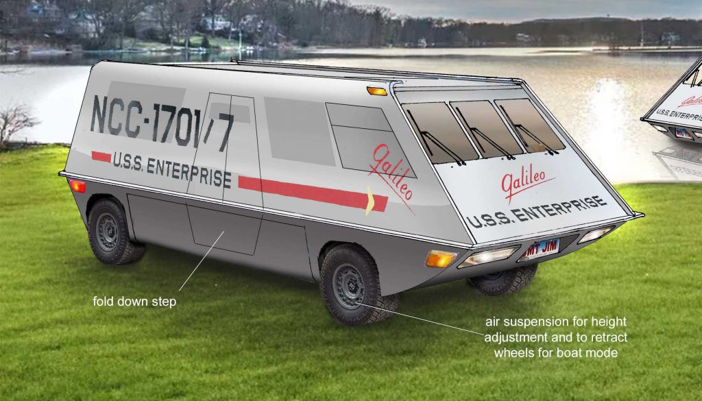 Finally, The Galileo Shuttlecraft Amphibious Camper You've Waited Years ...