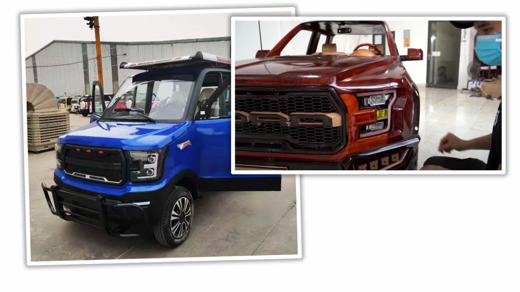 Watch A Vietnamese Man Build An Incredible Electric Wood-Bodied Ford F ...
