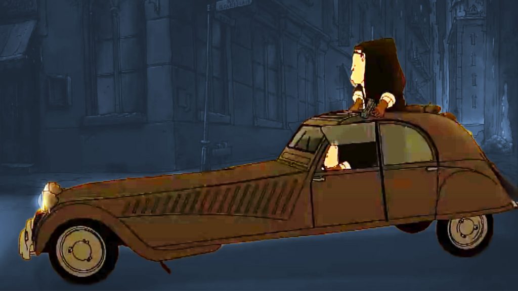 This May Be One Of The Strangest And Frenchest Animated Cars In All Of ...