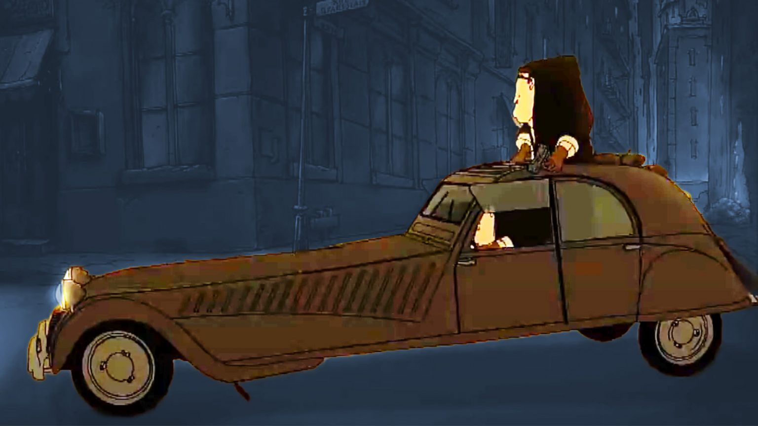 This May Be One Of The Strangest And Frenchest Animated Cars In All Of ...